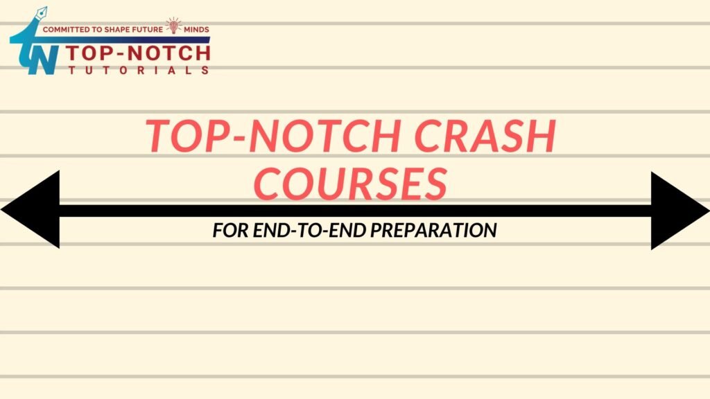 What are Crash Courses and if are relevant for perfect preparation ...